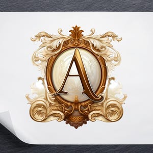 Monogram SVG Letter A, Instant Download, Perfect for Crafting ...