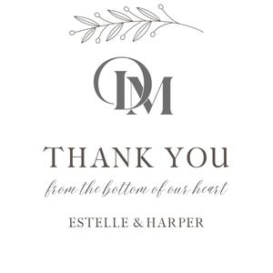 Monogram DM Digital Download, Custom Monogram Art With DM Initials for ...