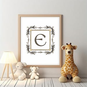Initial E Digital SVG, Monogram Design Download, Monogram Clipart, DIY ...