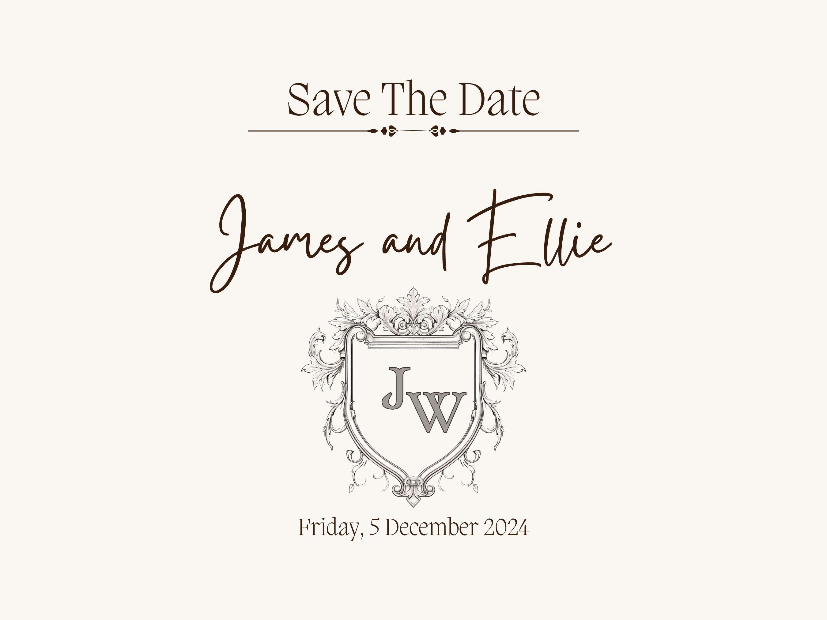 Monogram JW Digital Download, Custom Monogram Art With JW Initials for ...