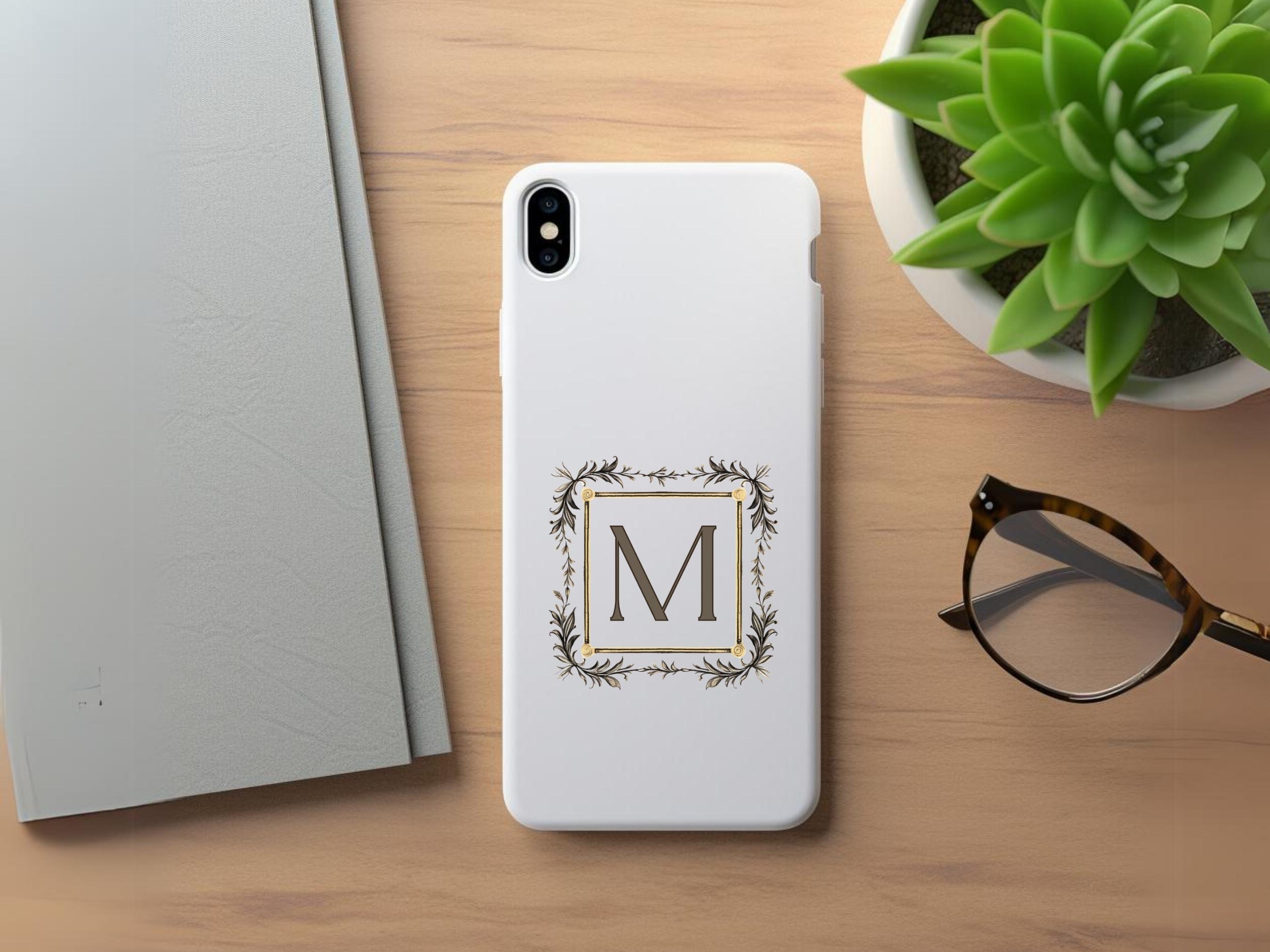 Monogram Letter M Digital SVG, Monogram Design Download, Monogram ...