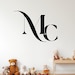 Monogram MC Digital Download, Custom Monogram Art & Personalized ...