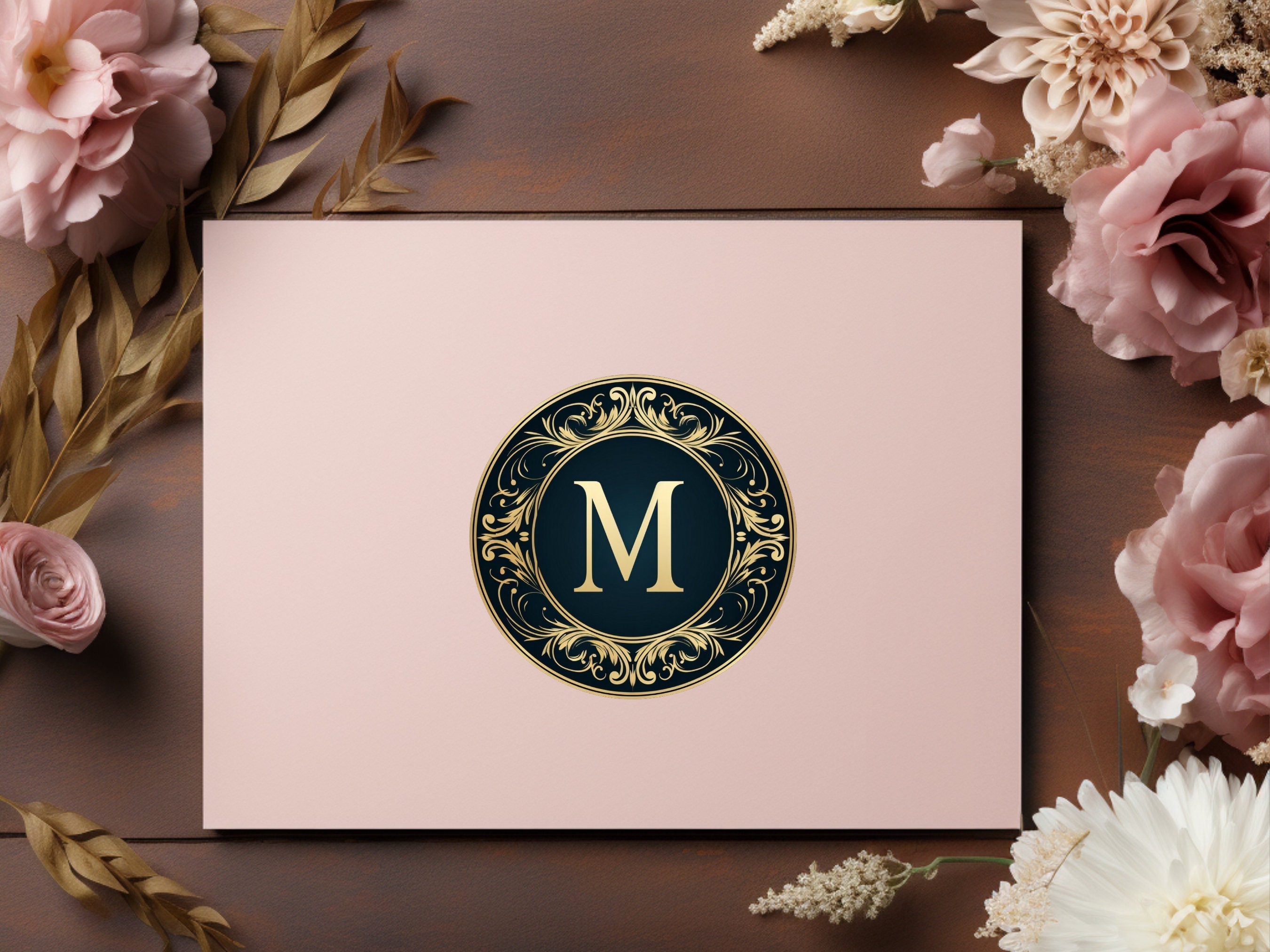 Monogram SVG Letter M, Instant Download, High-quality SVG & PNG ...