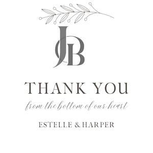 Monogram JB Digital Download, Custom Monogram Art With JB Initials for ...