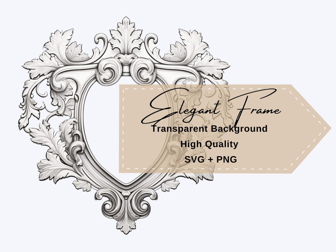 Custom Wedding Crest PNG & SVG File, Personalized Family Crest Design ...