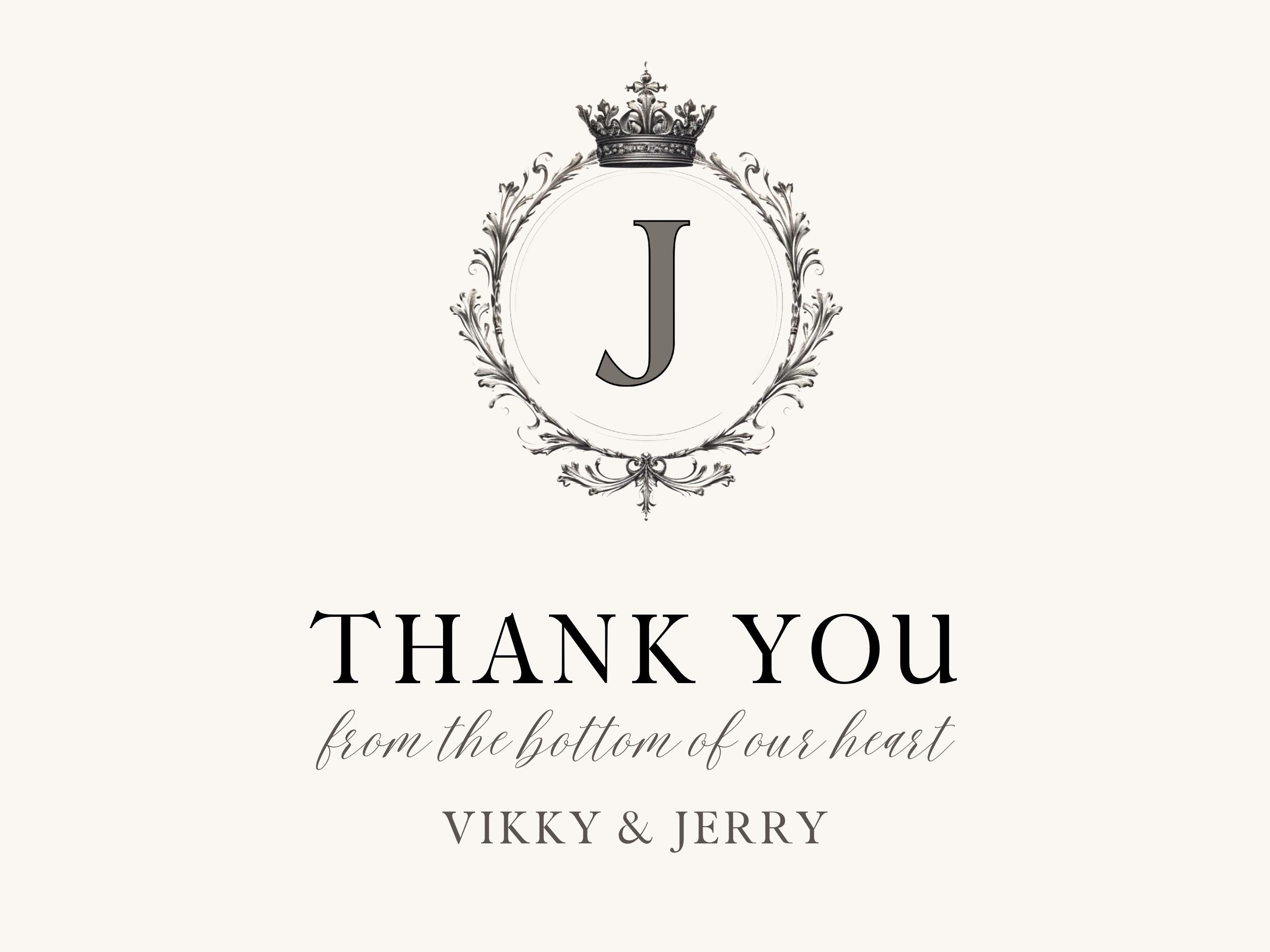 Monogram Letter J Digital SVG, Monogram Design Download, Monogram ...