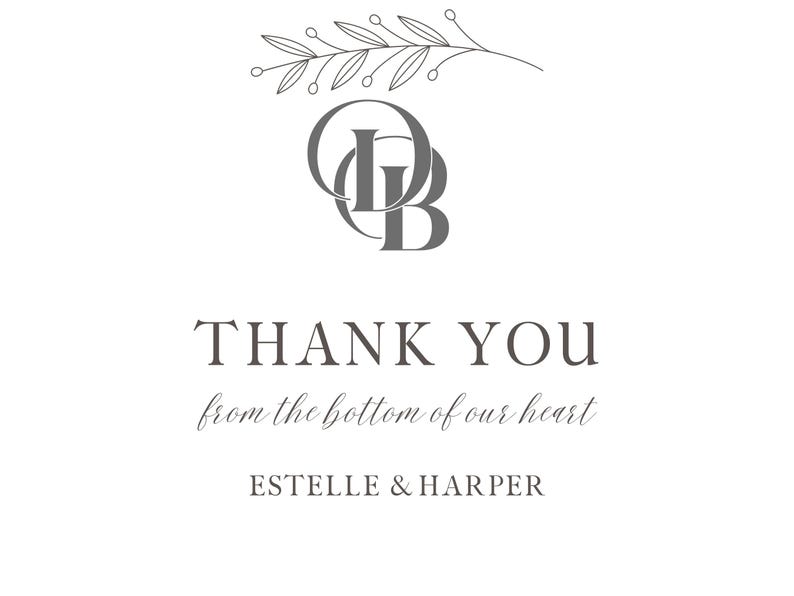 Monogram DB Digital Download, Custom Monogram Art With DB Initials for ...