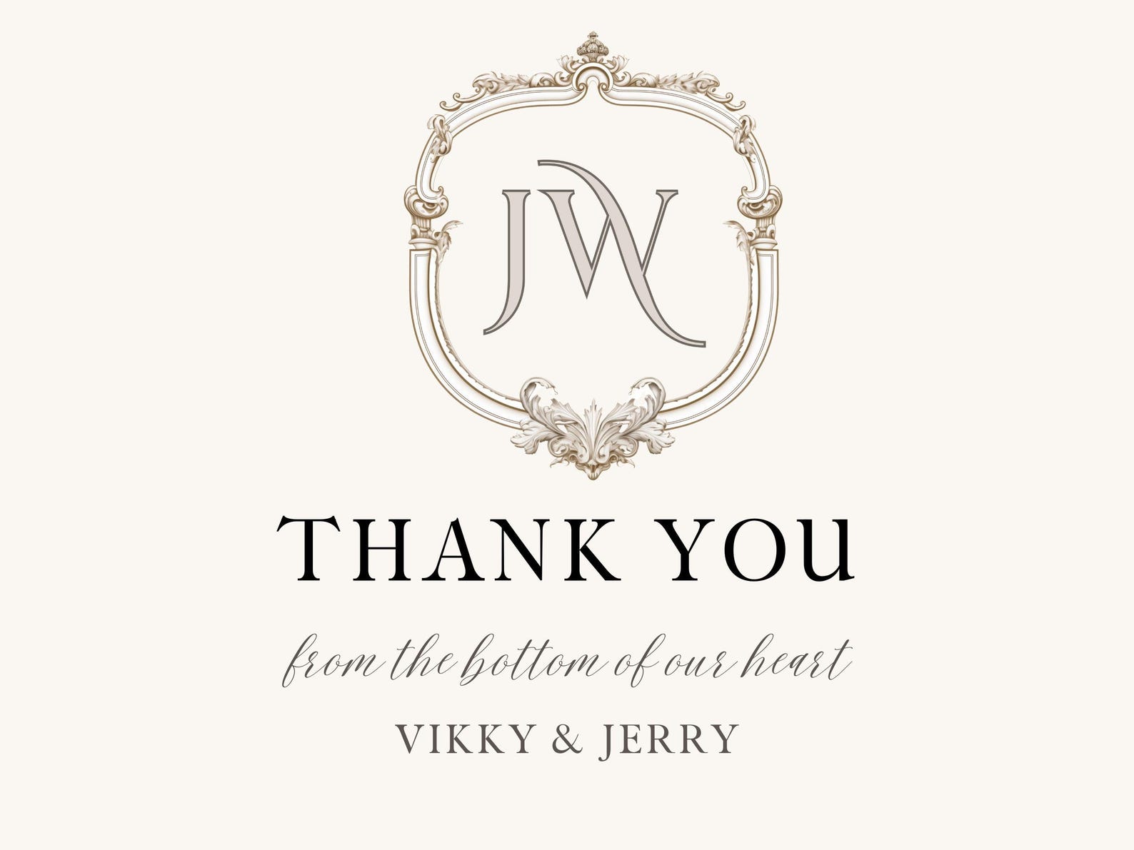 Monogram JW Digital Download, Custom Monogram Art With JW Initials for ...