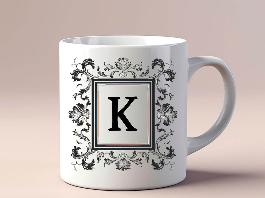 K Monogram SVG, Instant Download, DIY Crafts, Personalized Gifts, High ...