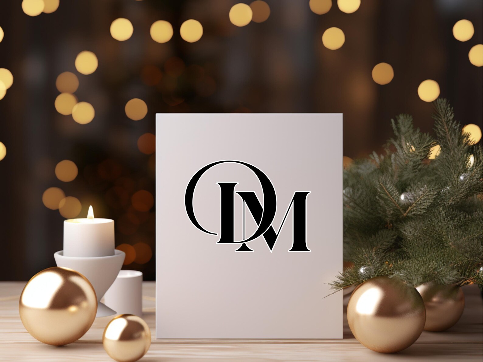 Monogram DM Digital Download, Custom Monogram Art With DM Initials for ...