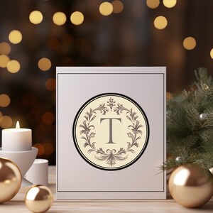 Monogram SVG Letter T - Perfect for Custom Gifts, Craft Projects ...