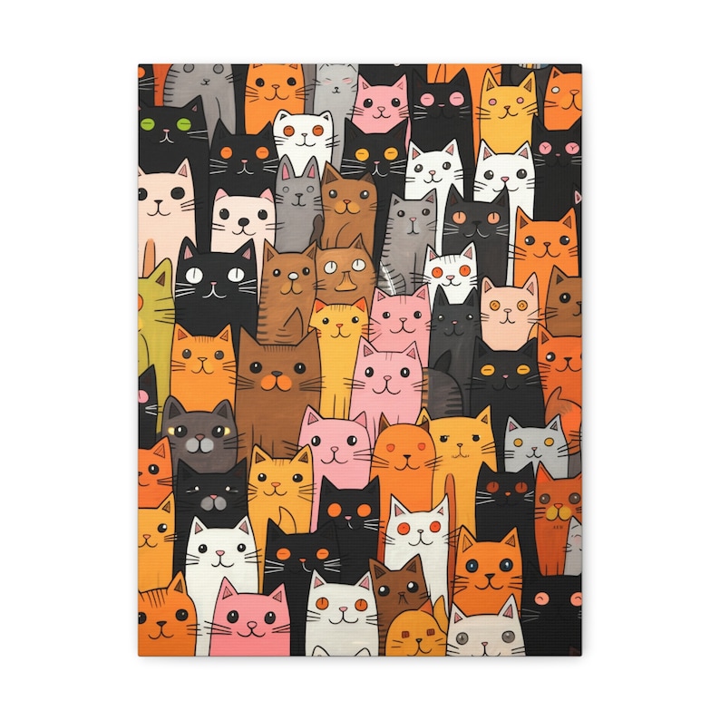 Canvas Gallery Wraps, Quirky Cat Adventures: in the Spirit of Rubyetc ...