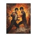 Canvas Gallery Wraps, Epic Showdown: Bruce Lee Vs. Jackie Chan ...