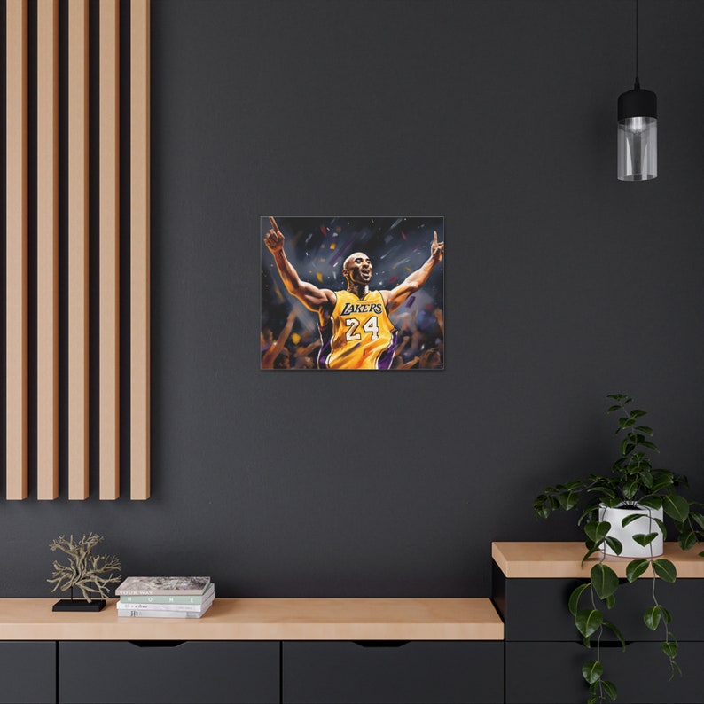 Canvas Gallery Wraps, Mamba Out, Kobe Celebrating - Etsy