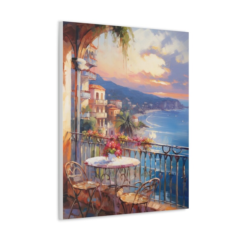 Canvas Gallery Wraps, Seaside Harmony: A Captivating Tribute to Steven ...