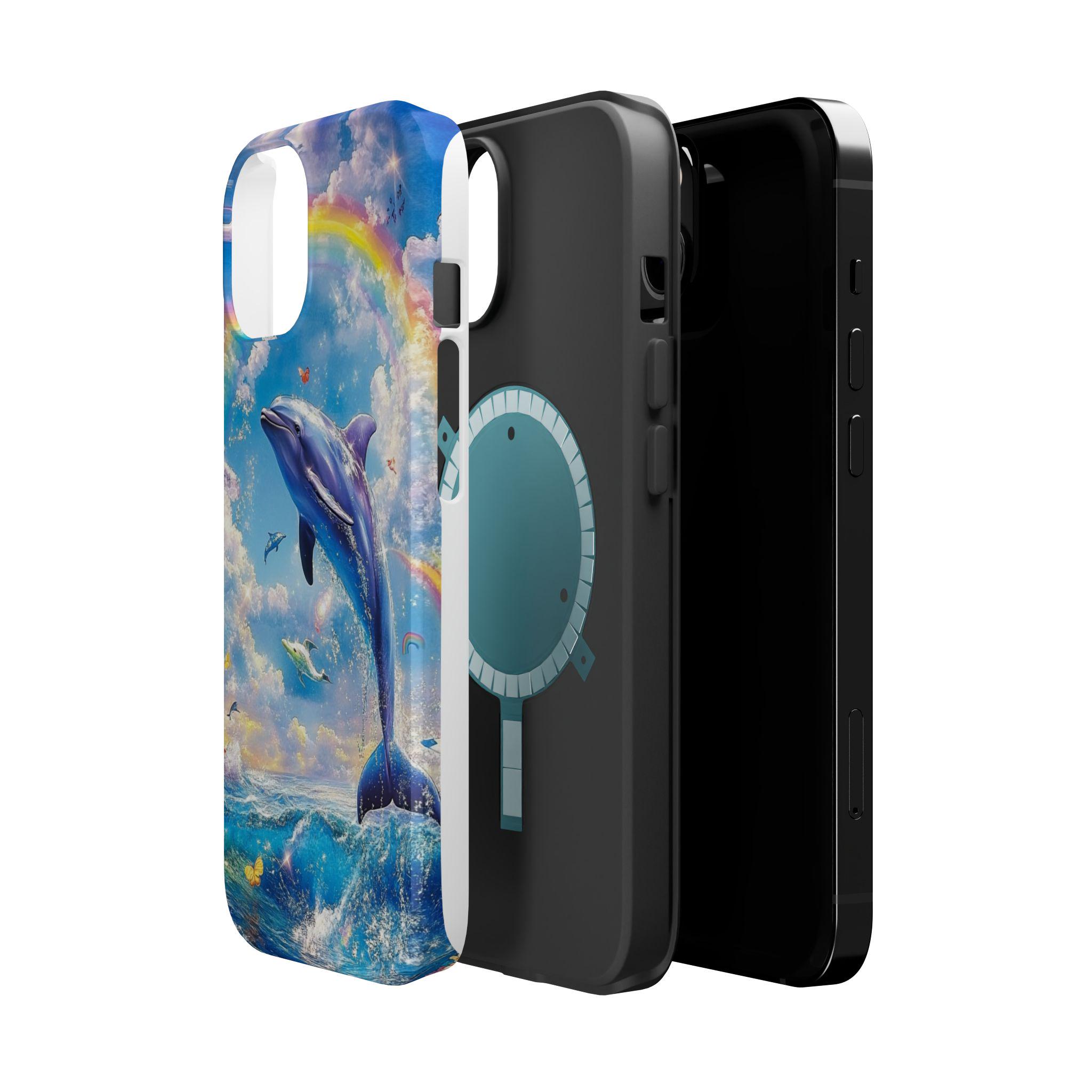 Flying Dolphins, Rainbows, and Sunshine Magnetic Tough Cases - Etsy