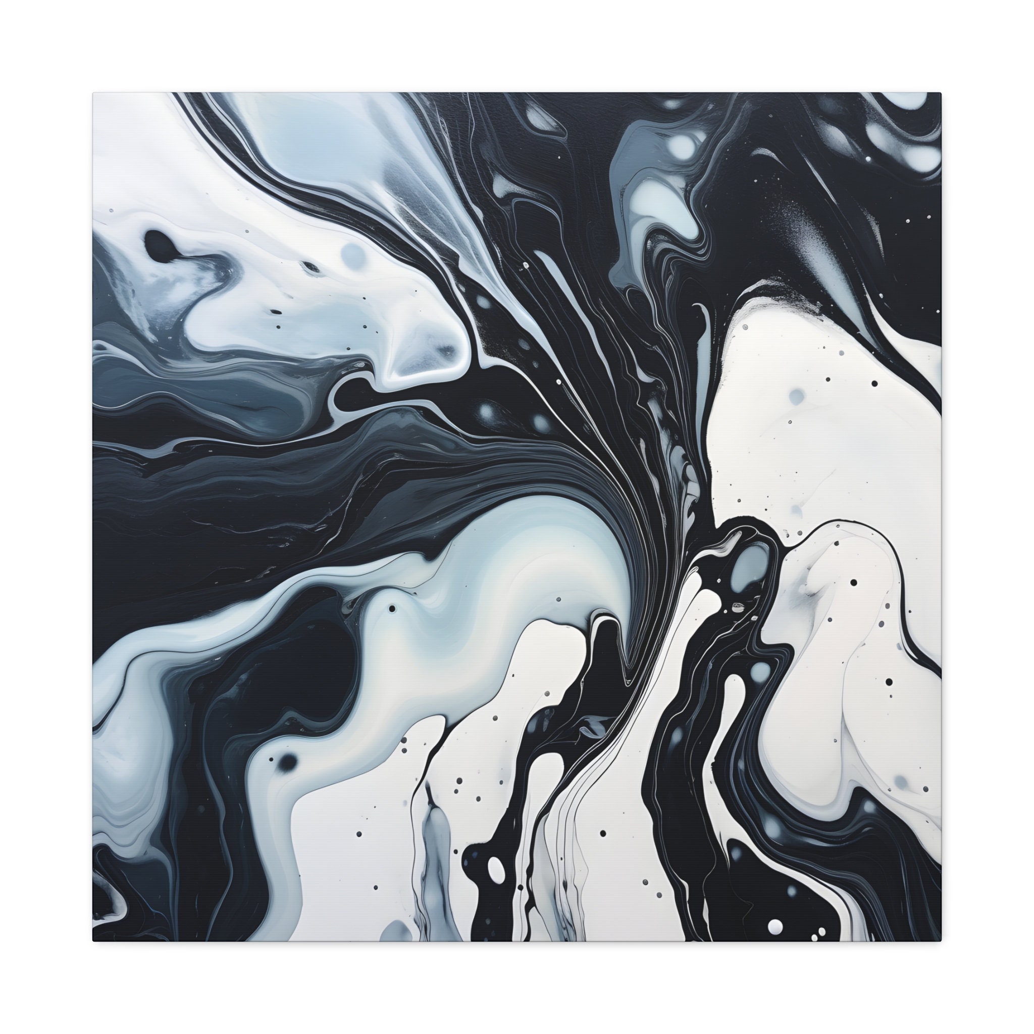 Canvas Gallery Wraps Ink Dance - Etsy