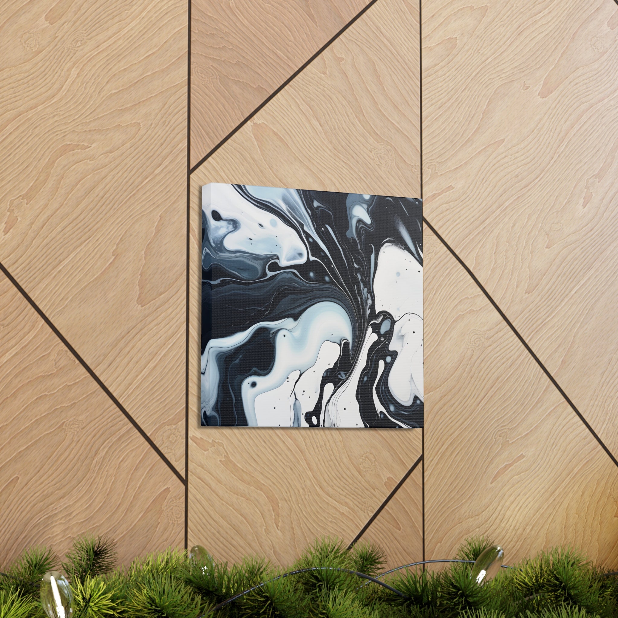 Canvas Gallery Wraps Ink Dance - Etsy