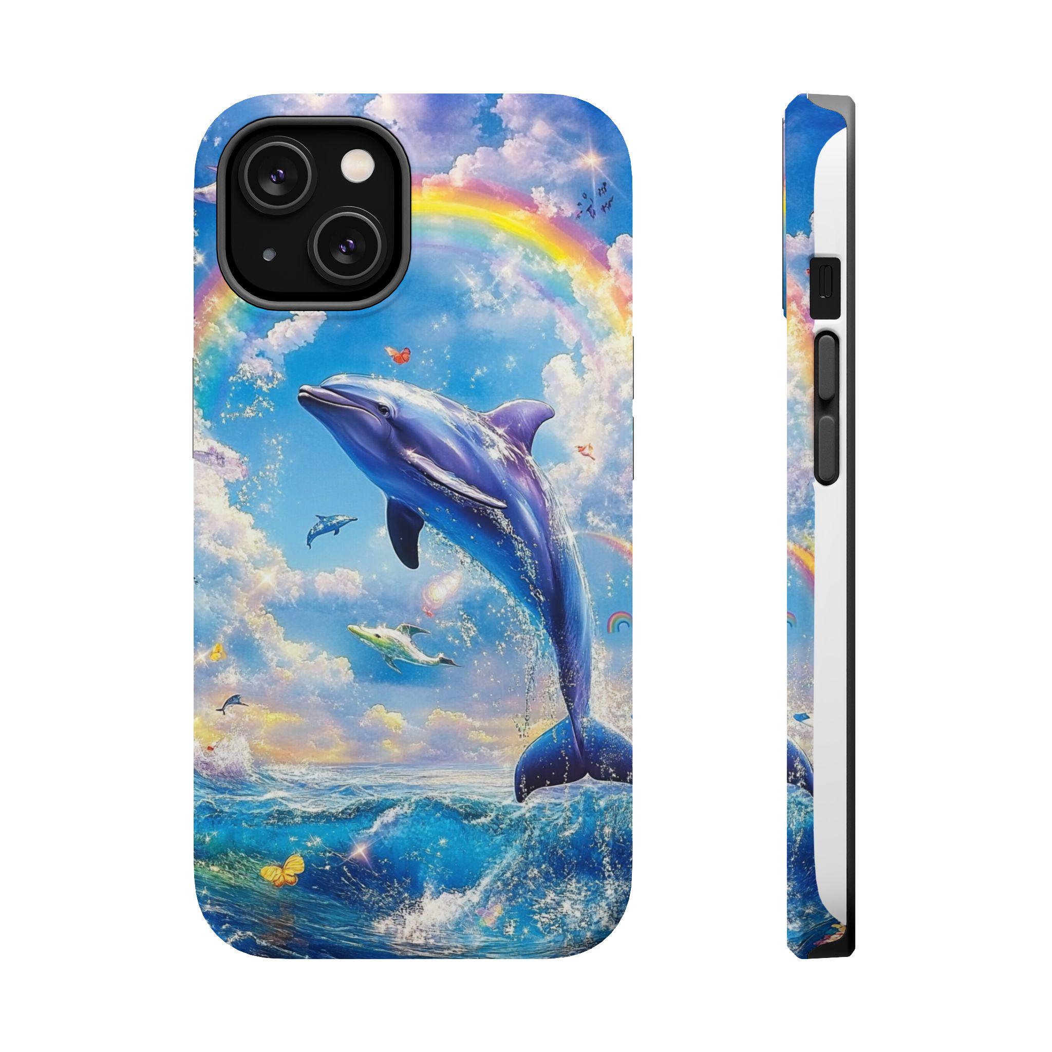 Flying Dolphins, Rainbows, and Sunshine Magnetic Tough Cases - Etsy