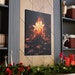 Canvas Gallery Wraps Fiery Bloom - Etsy