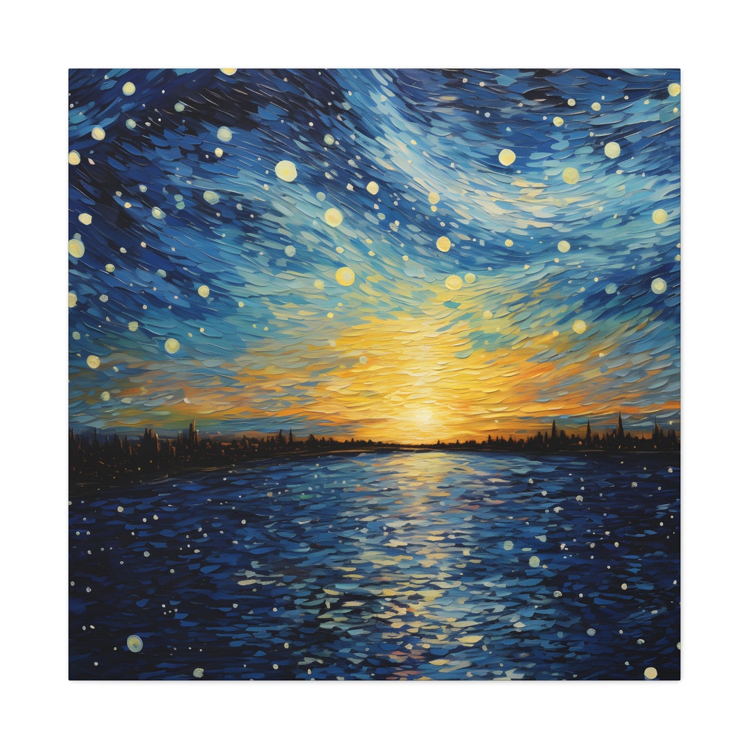Canvas Gallery Wraps, Starry Dreamscape - Etsy