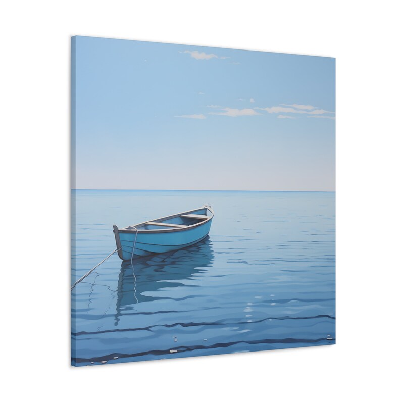 Canvas Gallery Wraps, Boat on Water - Etsy
