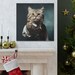 Canvas Gallery Wraps, Furry Approval: Your Cat Giving You the Thumbs-up ...