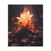 Canvas Gallery Wraps Fiery Bloom - Etsy