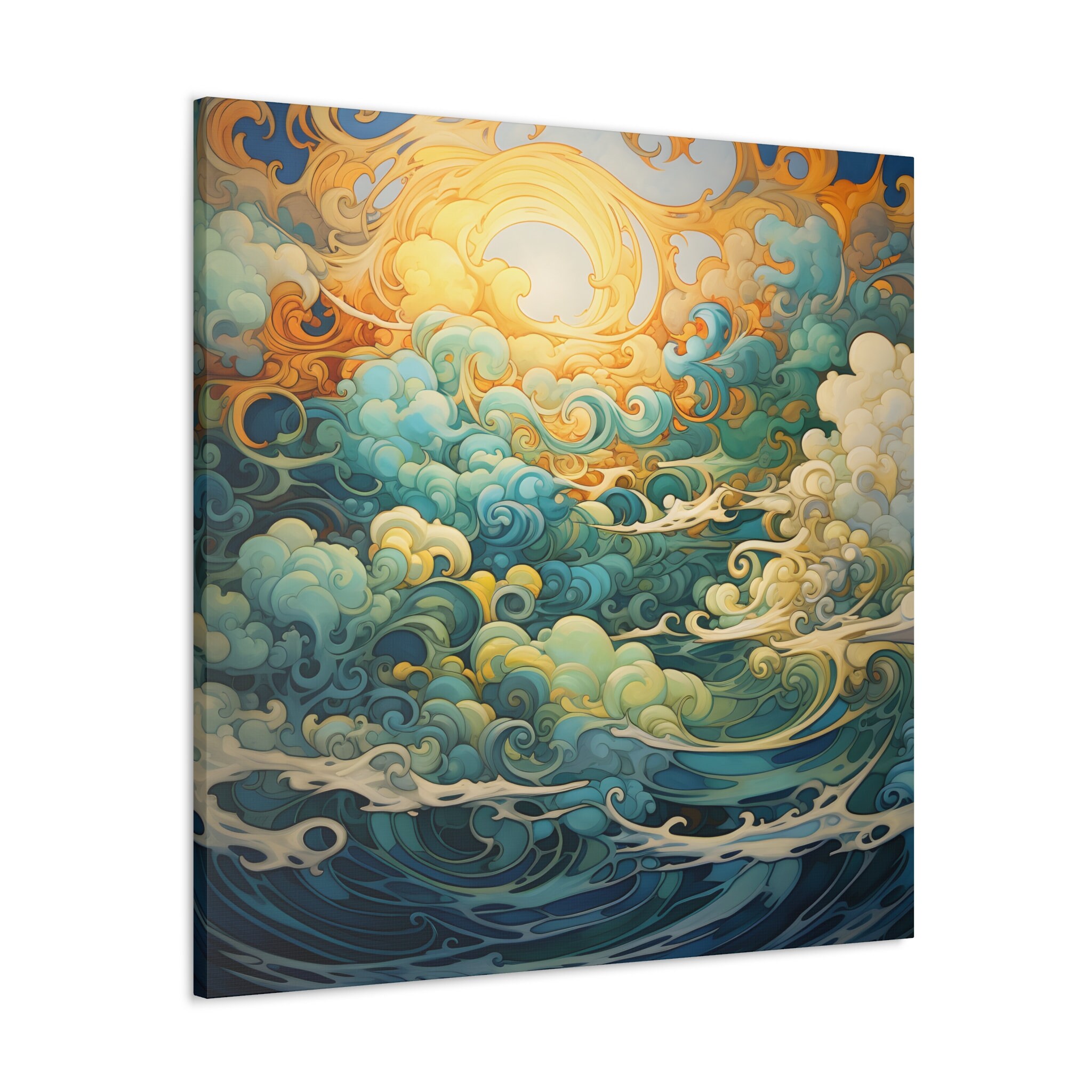 Canvas Gallery Wraps, Flowing Cloud - Etsy