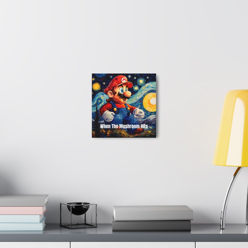 Canvas Gallery Wraps, Superstarry Night: Van Gogh's Starry Night With a ...
