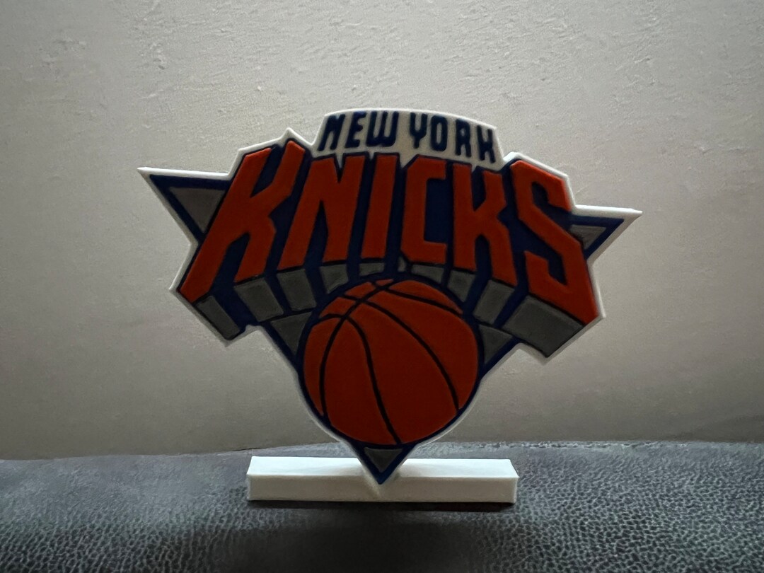 New York Knicks NBA Logo in 3D - Etsy