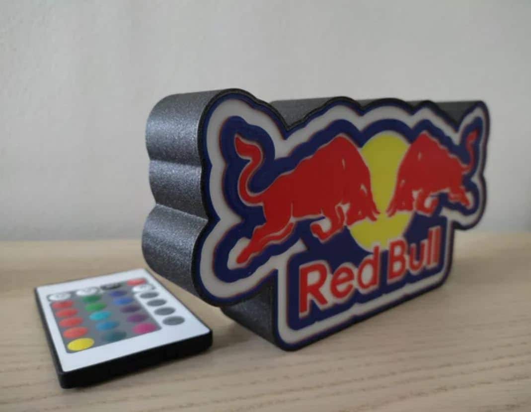 Red Bull Illuminated Sign - Etsy