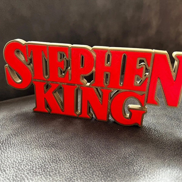 3d Printed Stephen King - Etsy