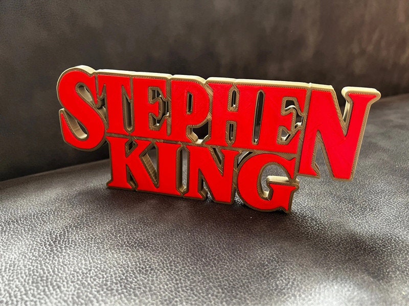 3D Stephen King Logo Sign - Etsy