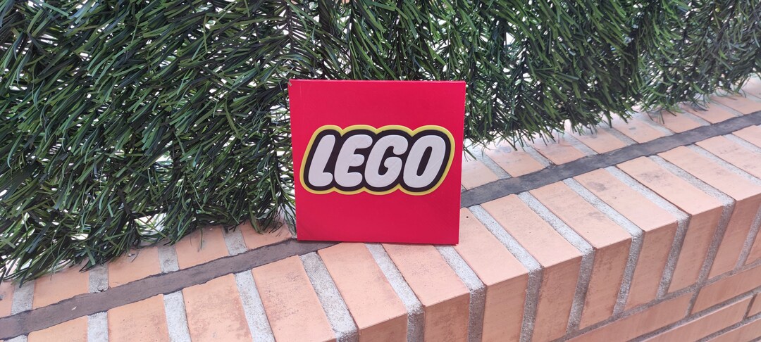 3D Lego Logo Sign - Etsy Australia