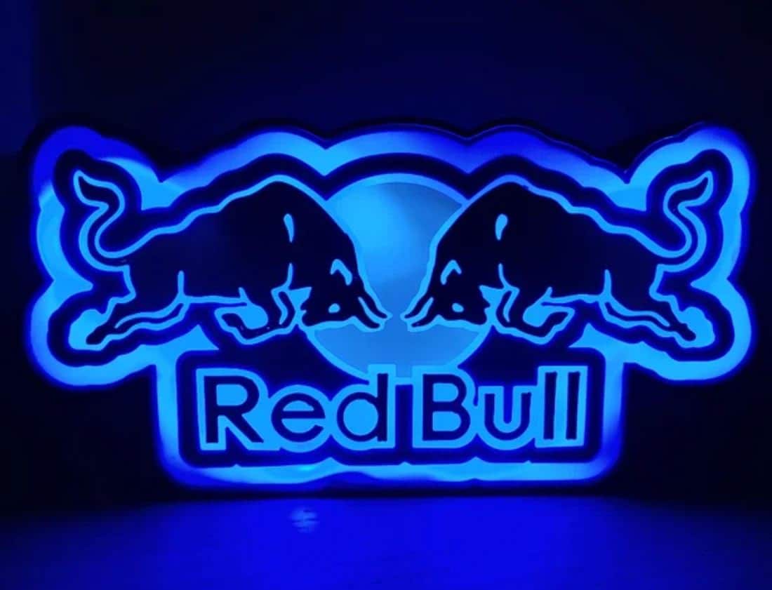 Red Bull Illuminated Sign - Etsy