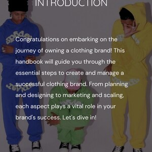 Clothing Brand Guide How to Start a Successful Clothing Brand Ebook - Etsy