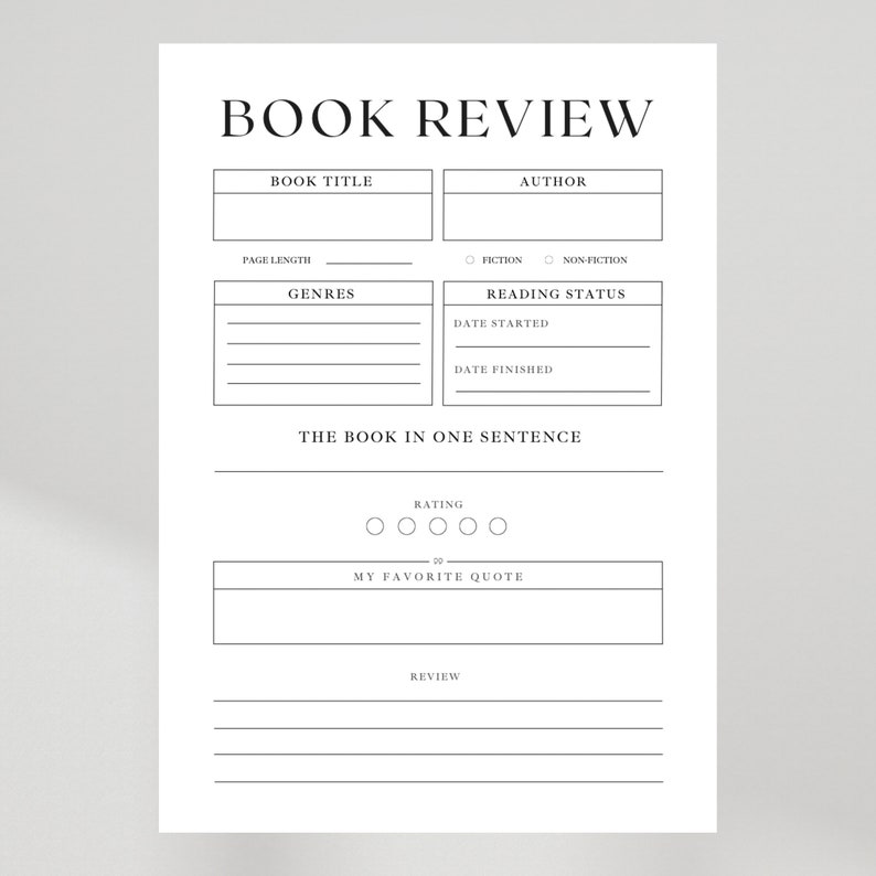 Reading Log Printable Reading Tracker, Books to Read, Books I've Read ...