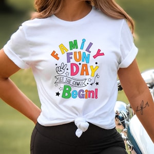 Custom Family Fun Day Shirt, School Game Day Tee - Etsy