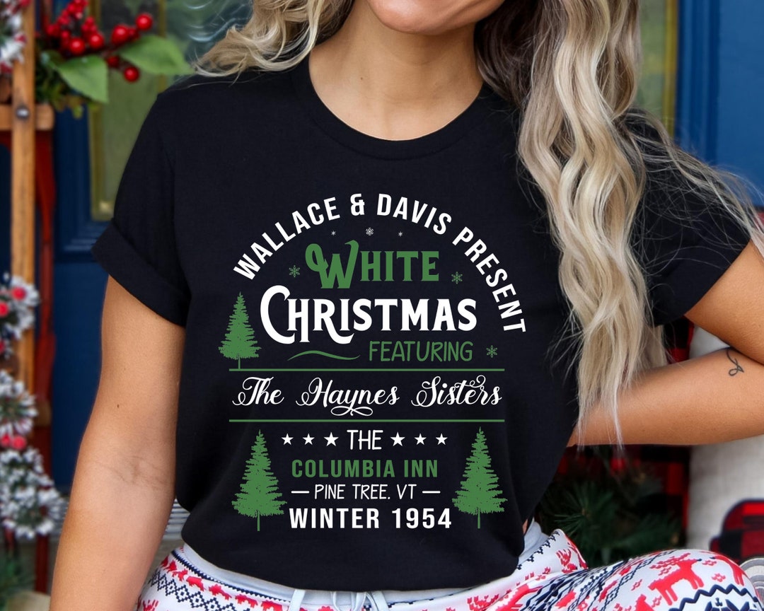 White Christmas Shirt, Vintage Christmas Shirt, Christmas Shirt ...