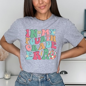 In My Fourth Grade Era Shirt, Back to School Elementary T-shirt, Retro ...