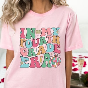 In My Fourth Grade Era Shirt, Back to School Elementary T-shirt, Retro ...