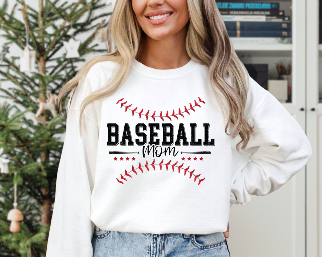 Baseball Mom Sweatshirt, Baseball Mom Shirt, Baseball Hoodie for Women, Sports Mom Shirt ...