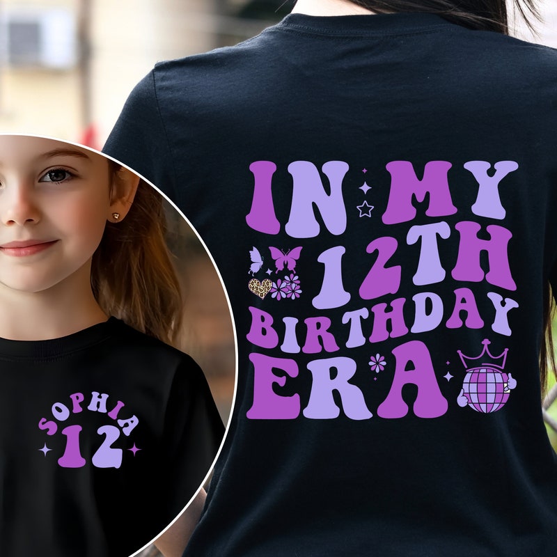 12th Birthday Shirt - Etsy