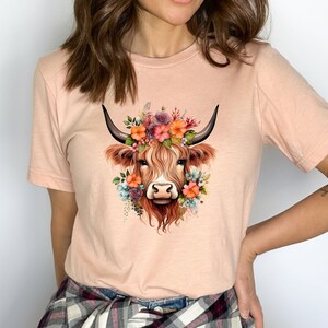 Highland Cow Shirt, Cow and Sunflower Shirt, Cow Hoodie, Fall ...