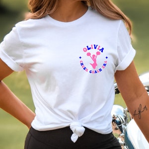 Personalized in My Cheer Coach Era Shirt, Cheer Coach Tee, Cheer Era ...