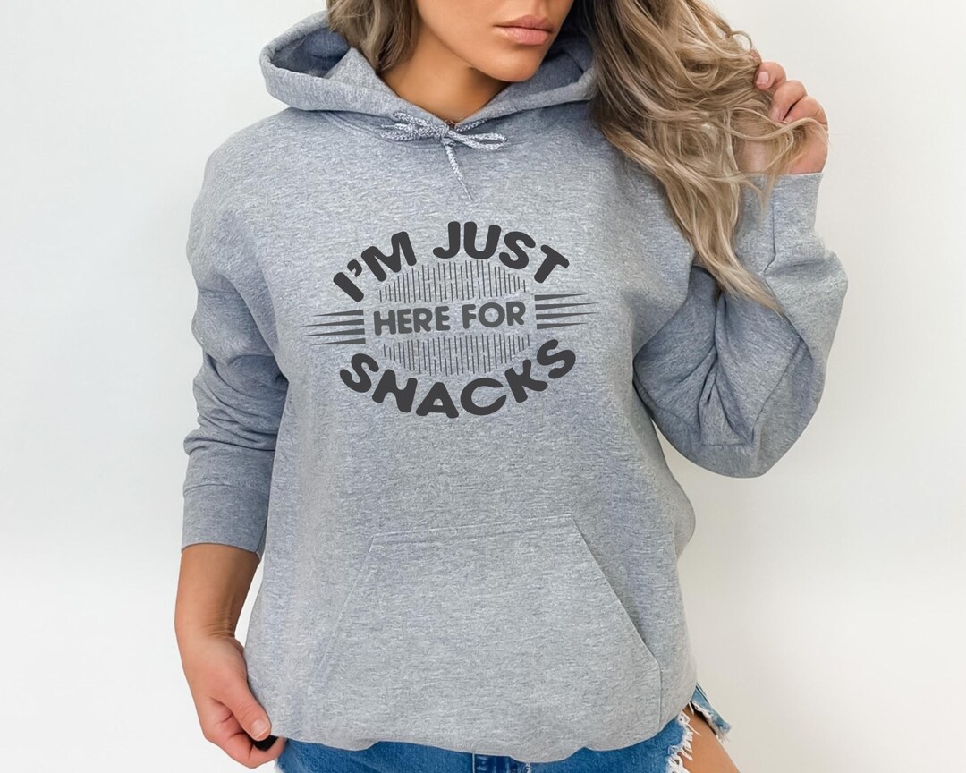 I'm Just Here for the Snacks Toddler Sweatshirt, Vacation Family Hoodie ...