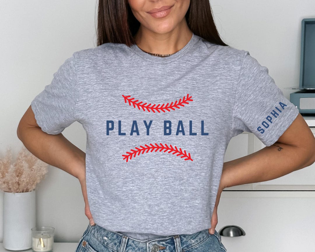 Personalized Baseball Shirt, Customized Game Day Shirt, Baseball Game ...