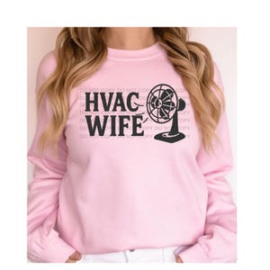 HVAC Wife, Funny Design, HVAC Png, HVAC Wife Png, Sublimation - Etsy