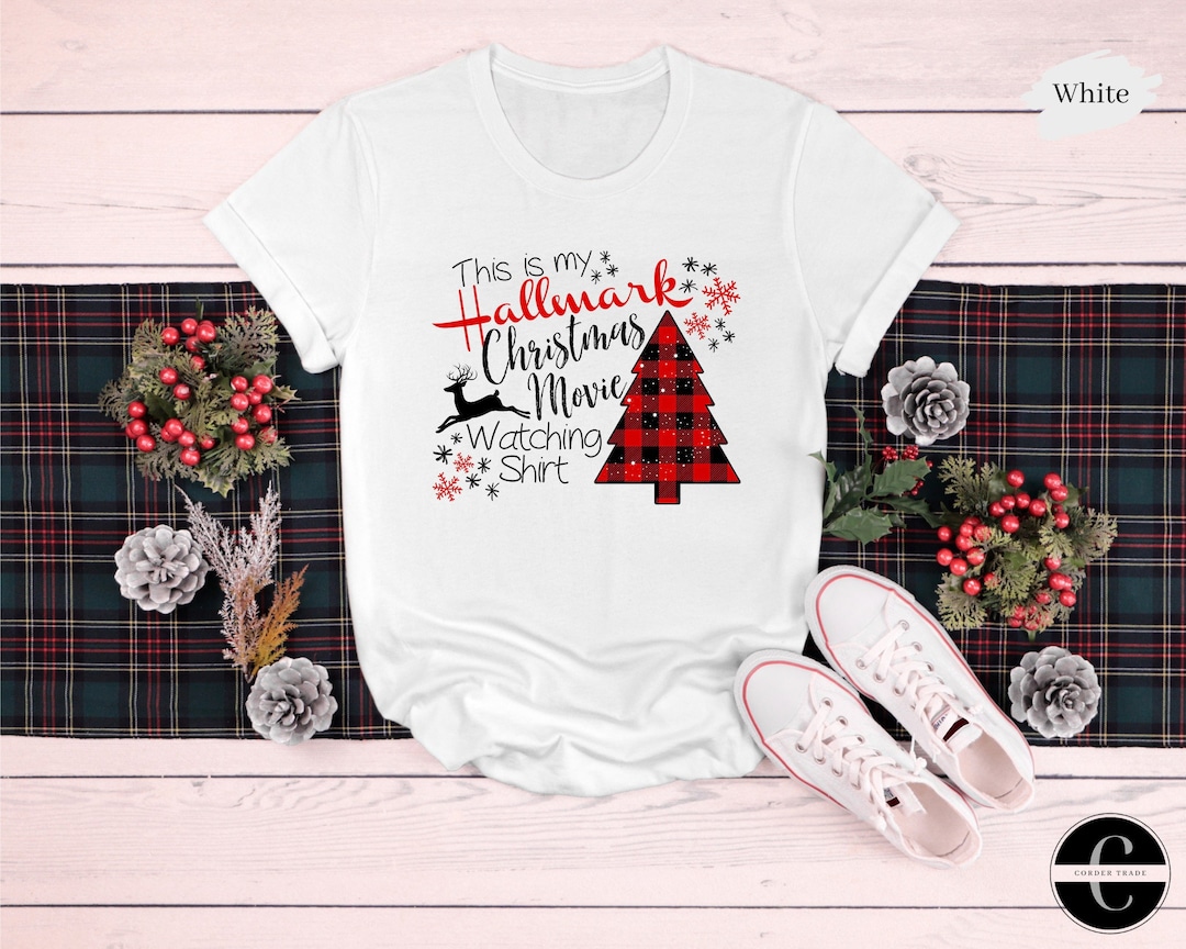 Hallmark Christmas Shirt Merry Christmas Shirt Women - Etsy